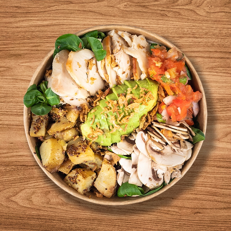 Notre carte, menu | Restaurants Mister Garden - Bars à salades : Mister ...