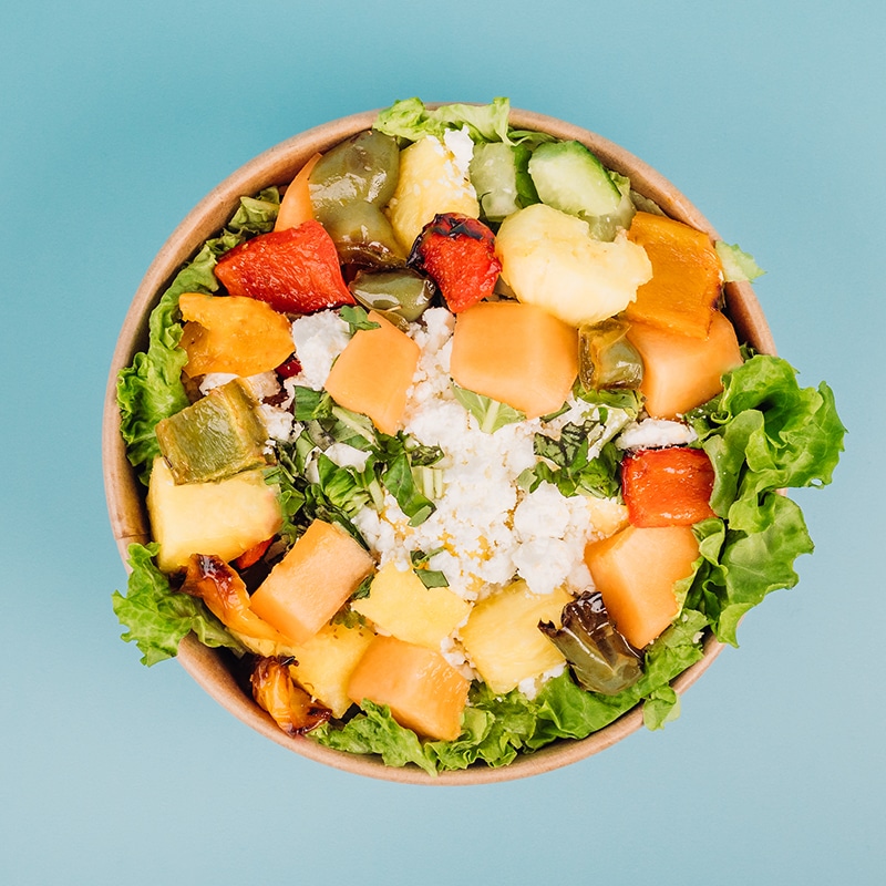 Notre carte, menu | Restaurants Mister Garden - Bars à salades